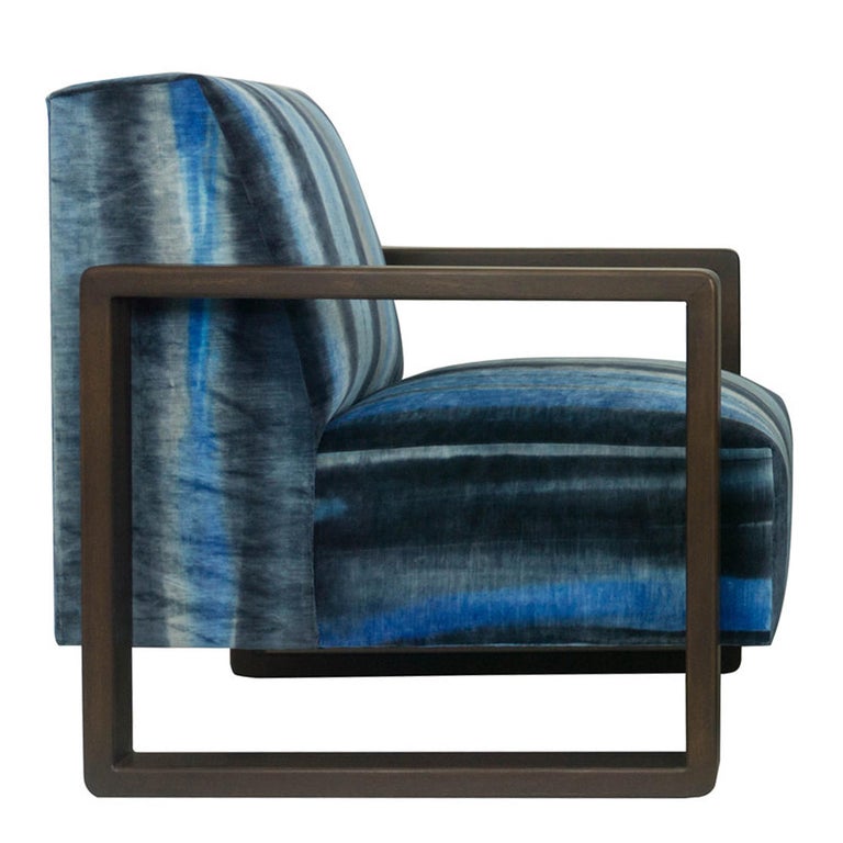 Modern Lounge Armchair with Square Frame For Sale at 1stDibs | modern ...