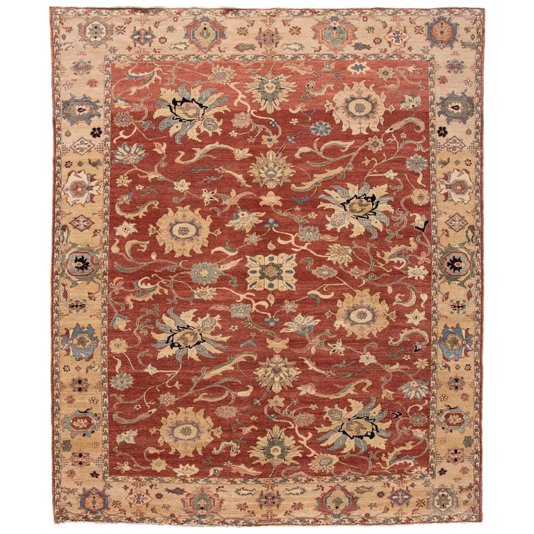 Modern Mahal Style Rug For Sale at 1stDibs