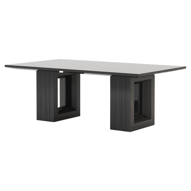 Modern Manhattan Dining Table Made with Wood, Handmade by Stylish Club ...