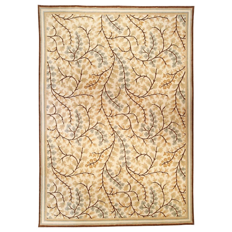 Modern Maple Design Rug by Doris Leslie Blau For Sale at 1stDibs