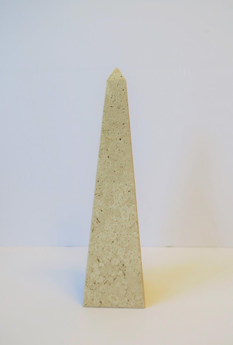 Modern Marble and Crystal Obelisk Sculptures For Sale at 1stdibs