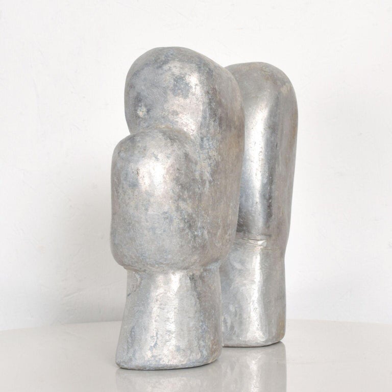 Aluminum Boxing Gloves Modern Metal Artwork Sculpture Las Vegas 1990s ...