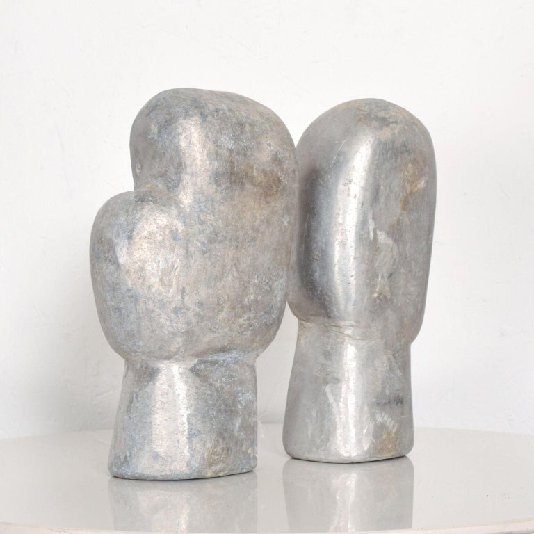 Aluminum Boxing Gloves Modern Metal Artwork Sculpture Las Vegas 1990s ...