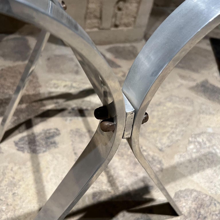 Modern Mexico 1970s Sculptural Side Table Base in Aluminum For Sale at ...