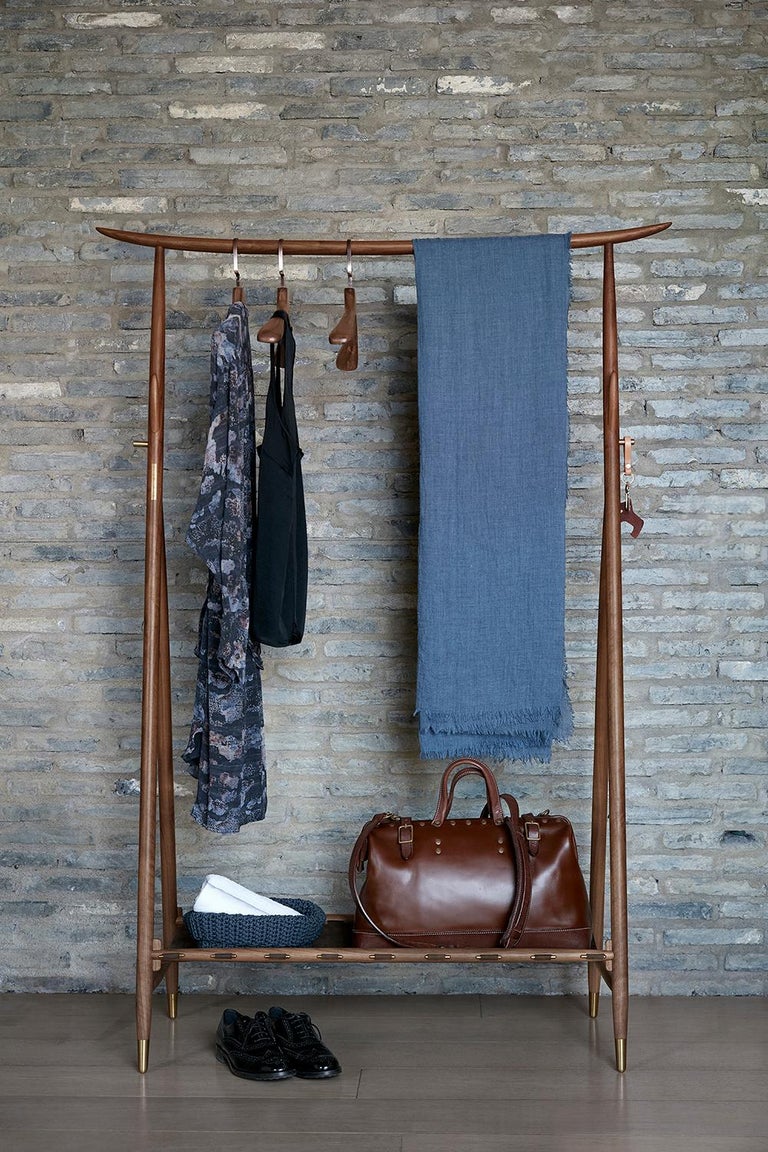 Modern Minimalist Asian Clothing Rack For Sale at 1stDibs