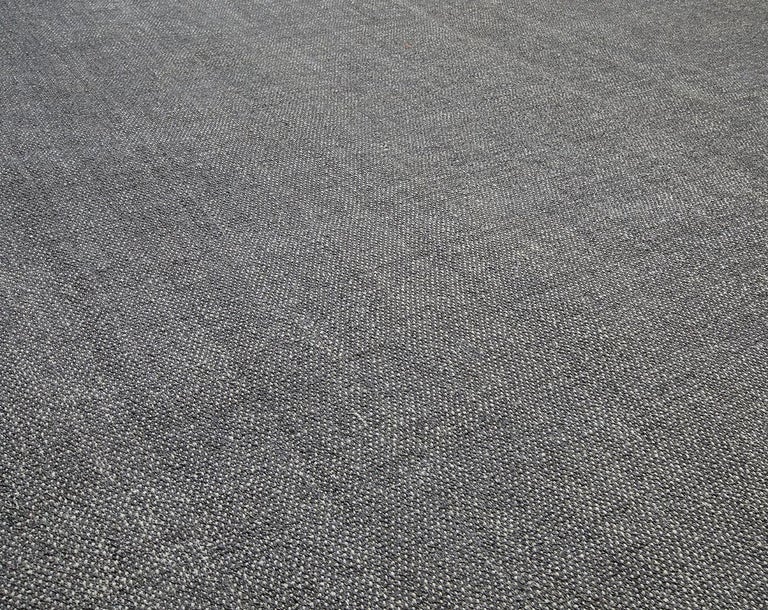 Modern Minimalist Textural Flatweave Rug For Sale at 1stDibs