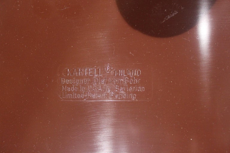 Modern Molded Plastic Kartell Milano Modular Bookcase by Olaf von Bohr ...