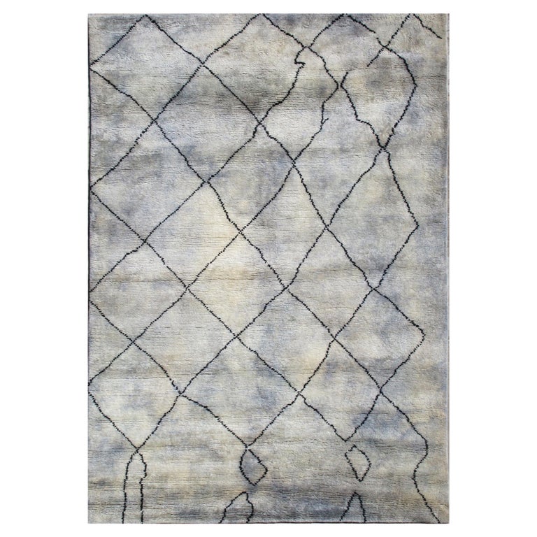 Tapis marocain moderne En vente sur 1stDibs