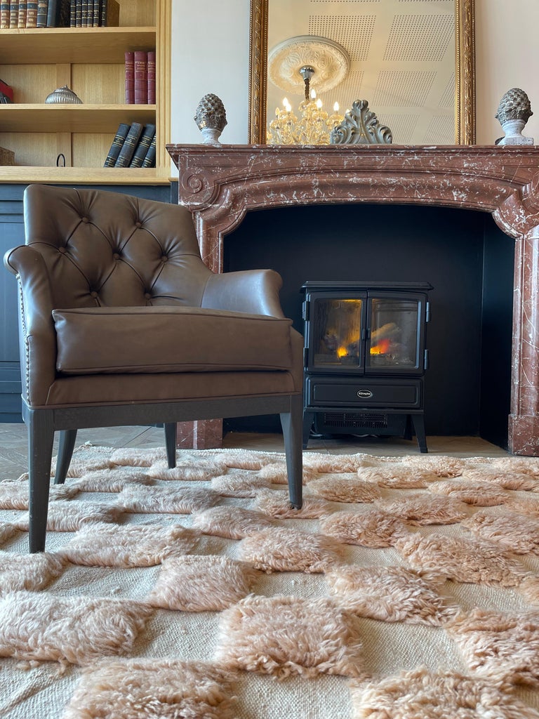 Modern Moroccan Style Rug by French Designer For Sale at 1stDibs