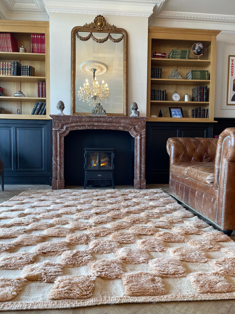 Modern Moroccan Style Rug by French Designer For Sale at 1stDibs