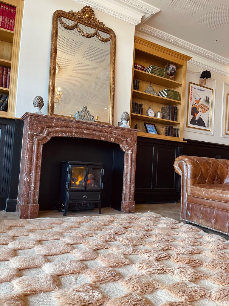Modern Moroccan Style Rug by French Designer For Sale at 1stDibs