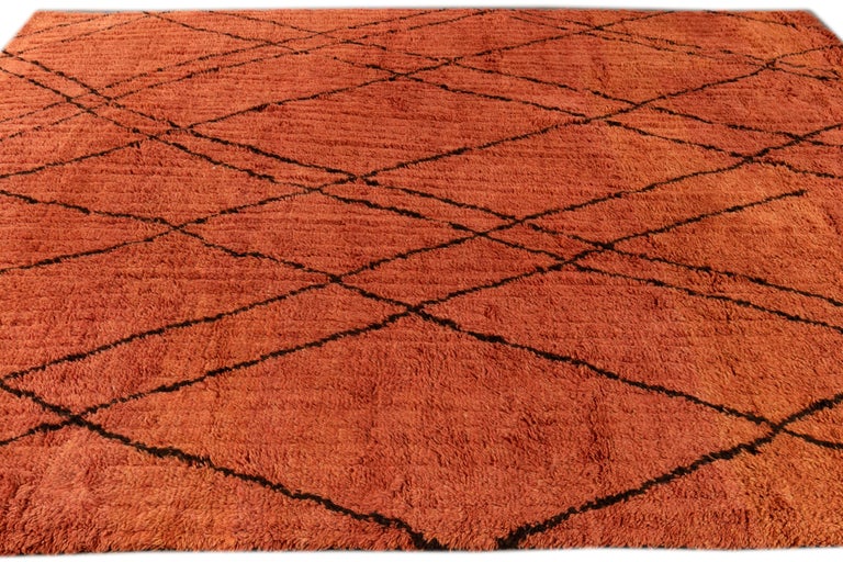 Modern Moroccan Style Rug For Sale at 1stDibs