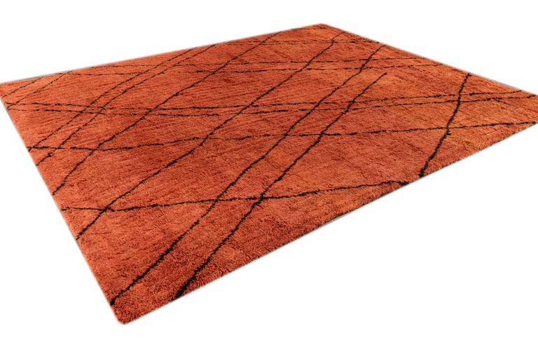 Modern Moroccan Style Rug For Sale at 1stDibs