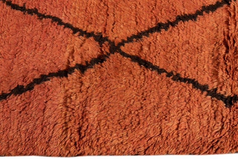 Modern Moroccan Style Rug For Sale at 1stDibs