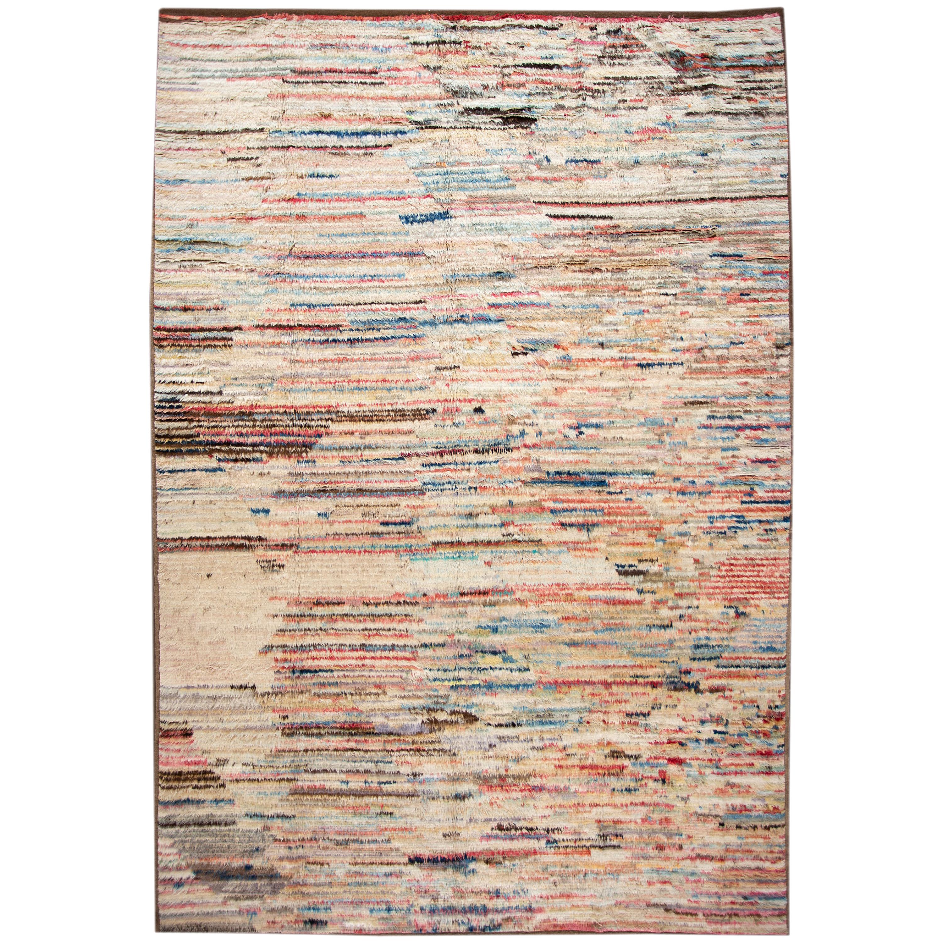 Modern Moroccan-Style Rug For Sale at 1stDibs
