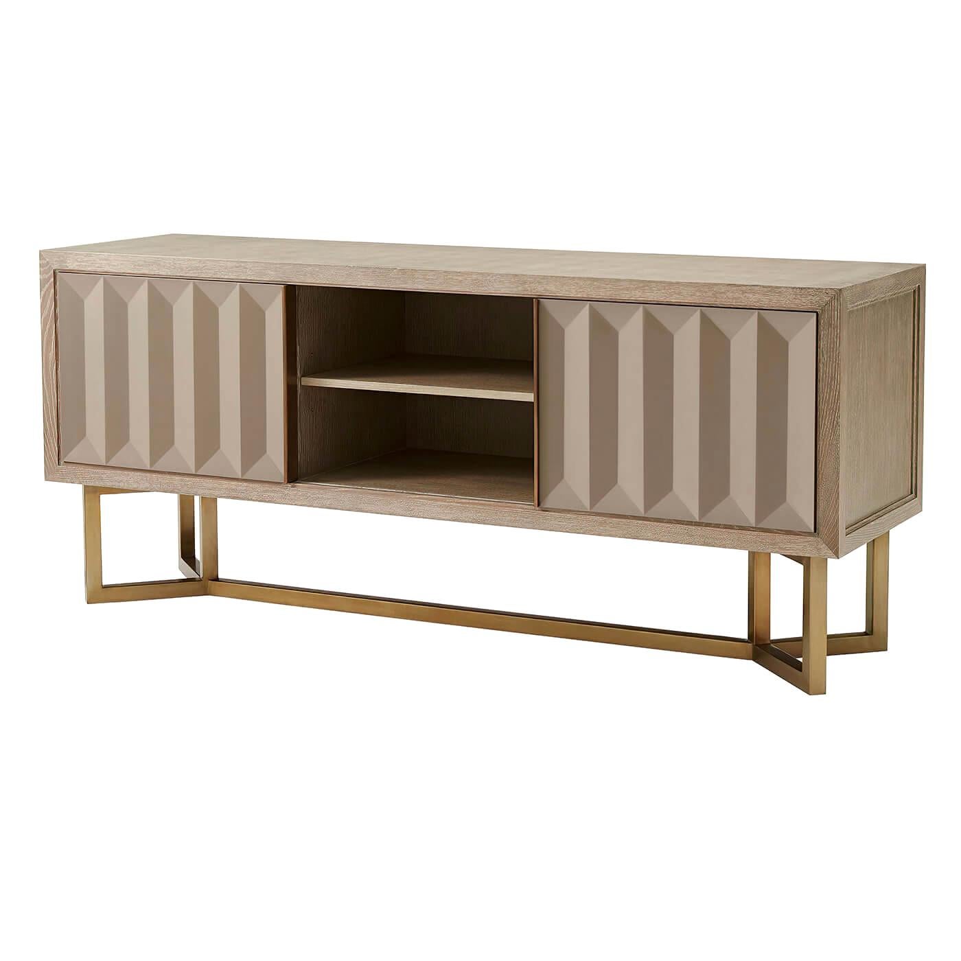 Modern Media Cabinet For Sale at 1stDibs