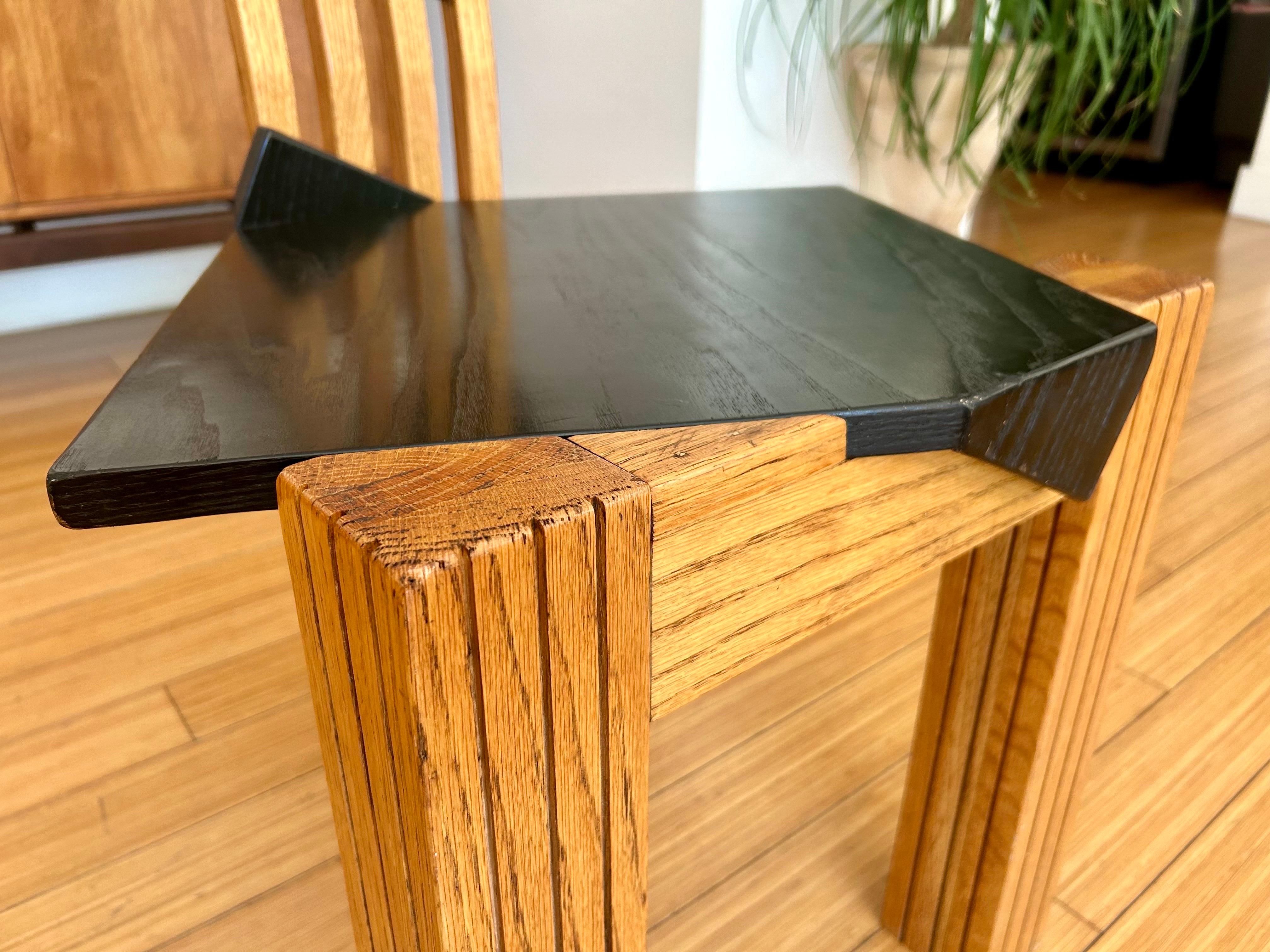Modern Occasional Wood Chair For Sale at 1stDibs