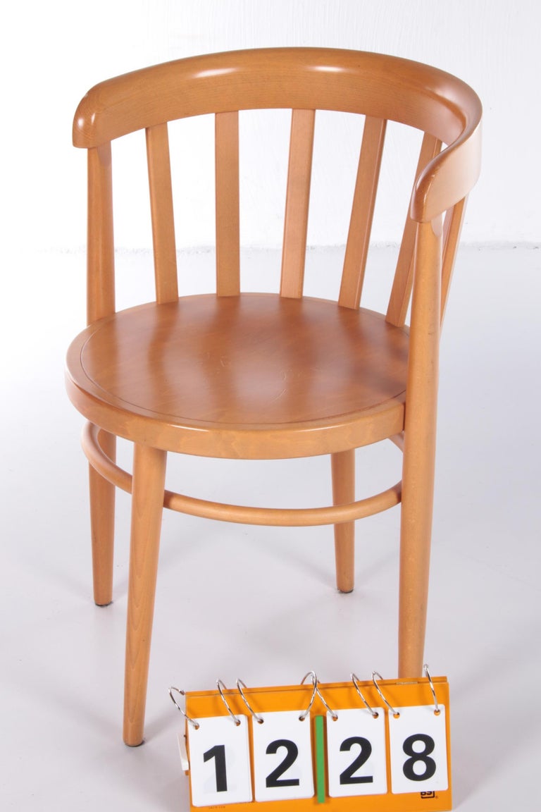 Modern Office Chair Made of Oak Wood, 1980s at 1stDibs