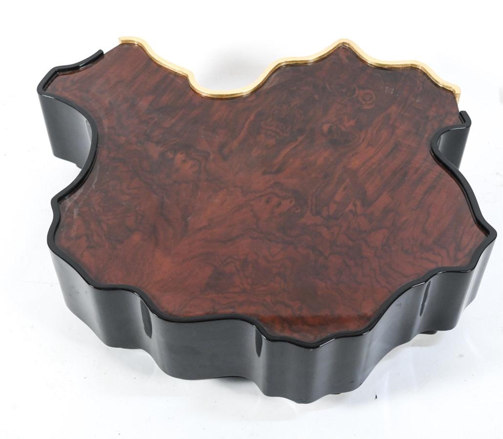 Modern Organic Shaped Coffee Table For Sale at 1stDibs