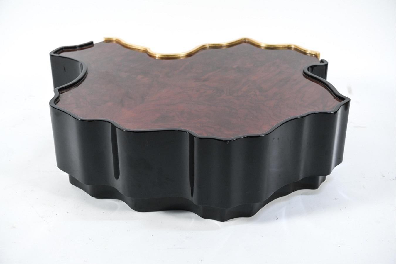 Modern Organic Shaped Coffee Table For Sale at 1stDibs