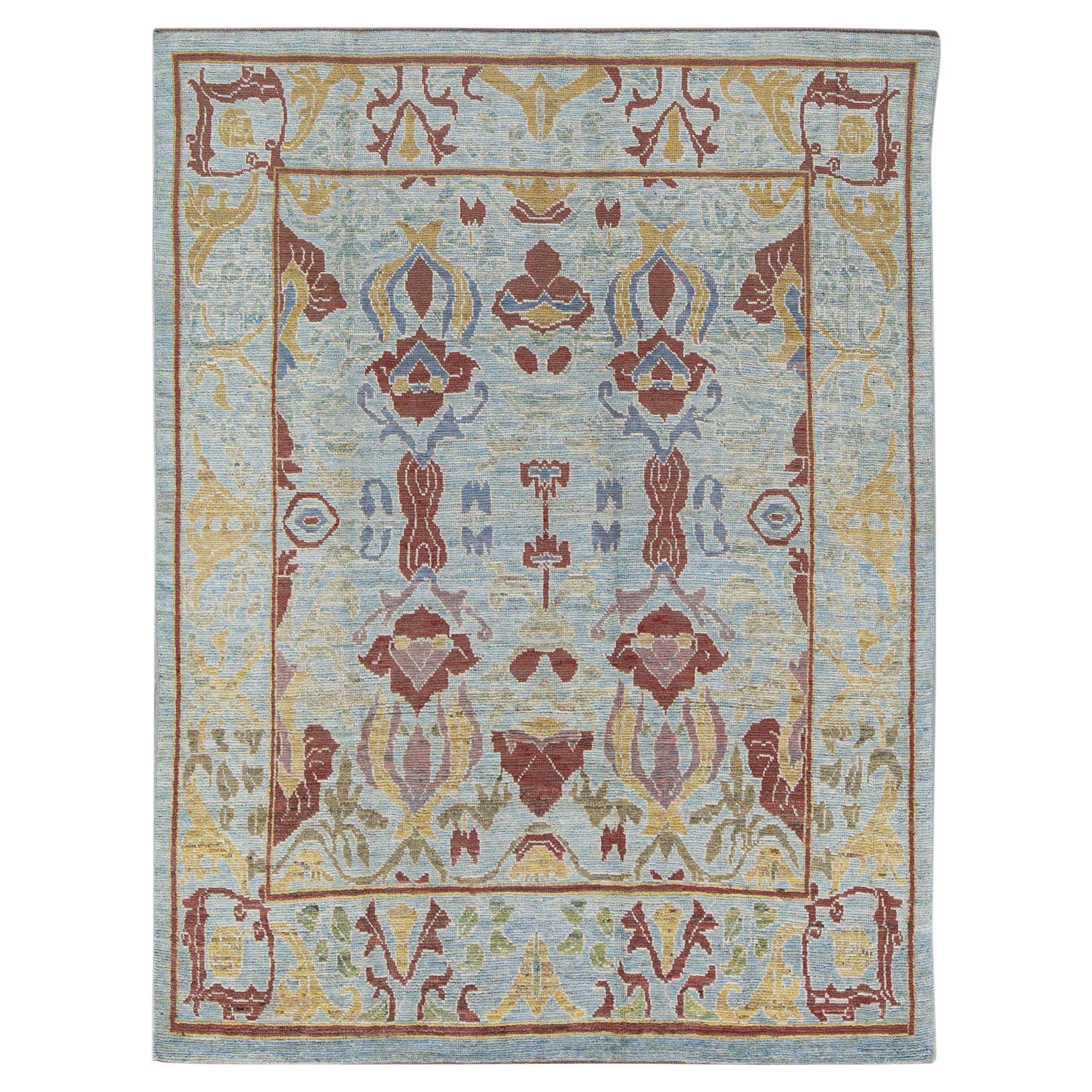 Wool Handmade Design Classic Rug. 4,00 x 3,30. m For Sale at 1stDibs