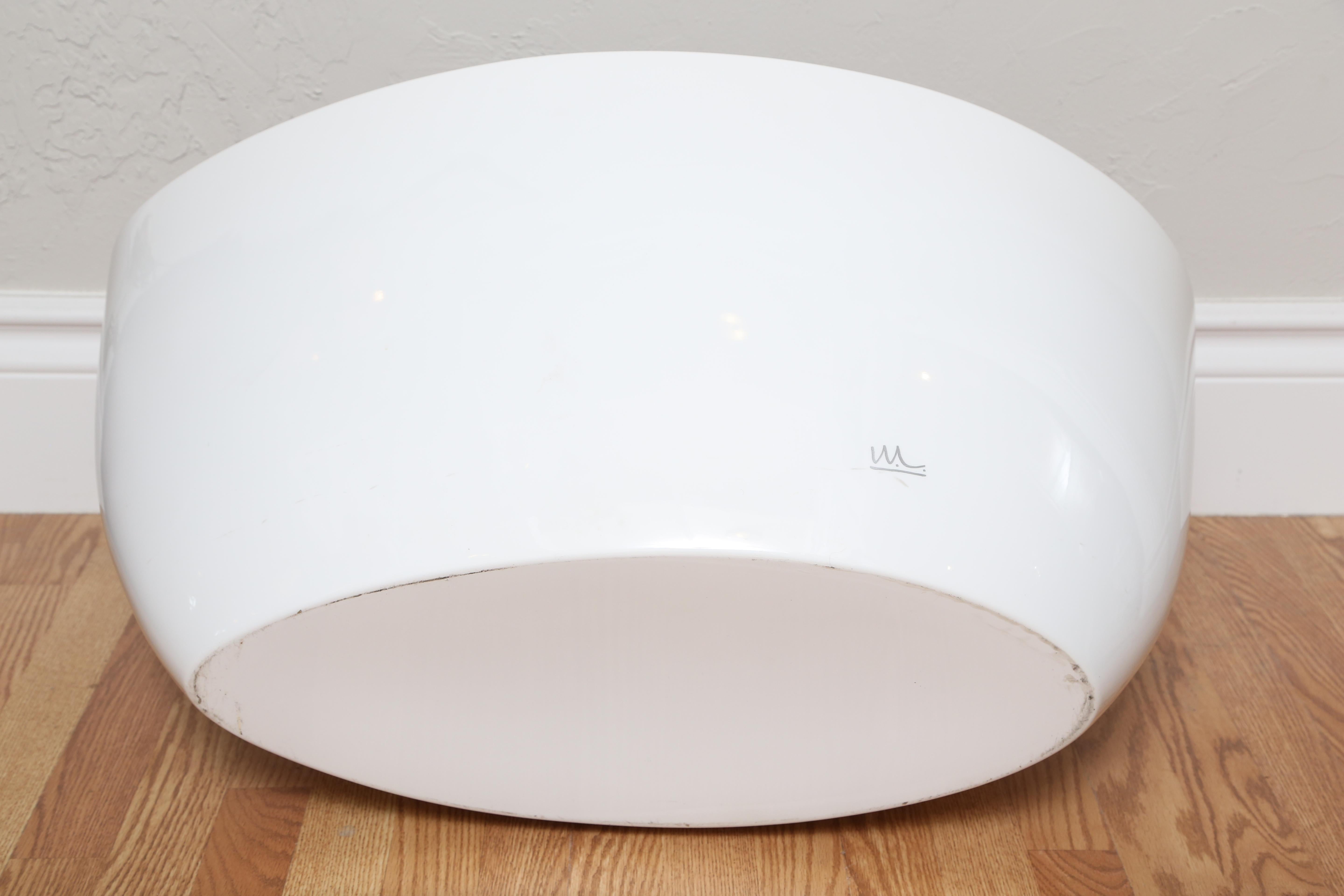 Modern Oval Cocktail or Side Table designed by Wendell Castle at ...