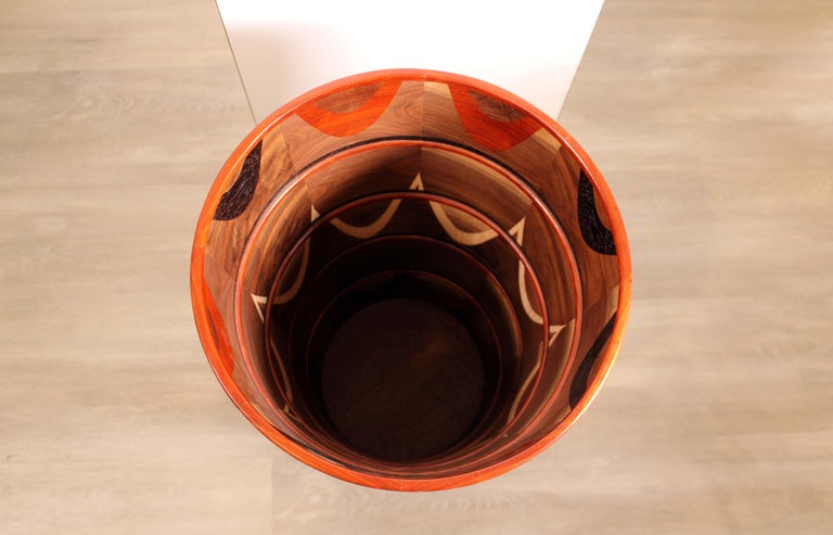 Modern Padauk, Redwood, Walnut, Maple, and Wenge Wood Large Design ...