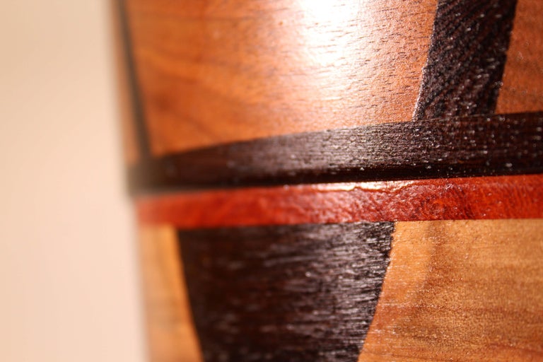 Modern Padauk, Redwood, Walnut, Maple, and Wenge Wood Large Design ...