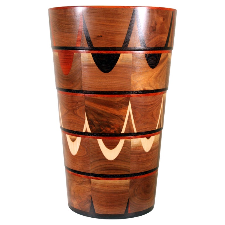 Modern Padauk, Redwood, Walnut, Maple, and Wenge Wood Large Design ...