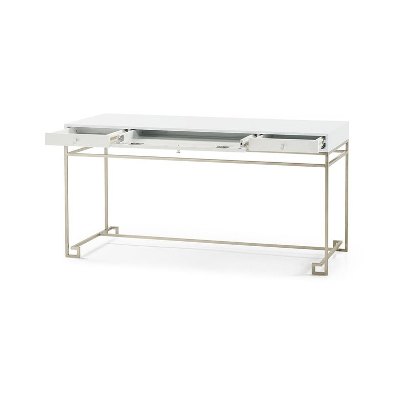 Modern Painted Desk For Sale at 1stDibs
