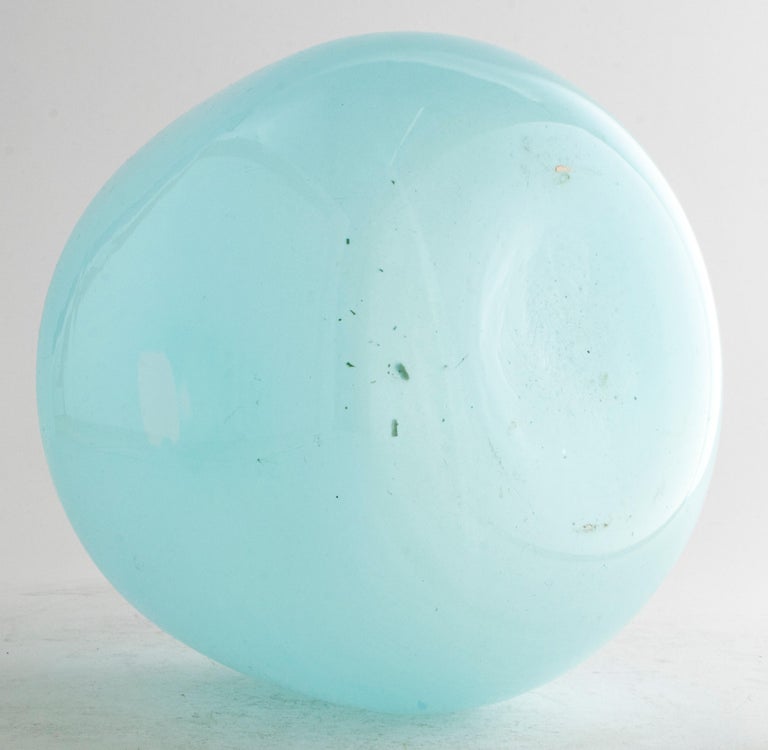 Modern Pale Blue Glass Vase For Sale at 1stDibs | pale blue vases