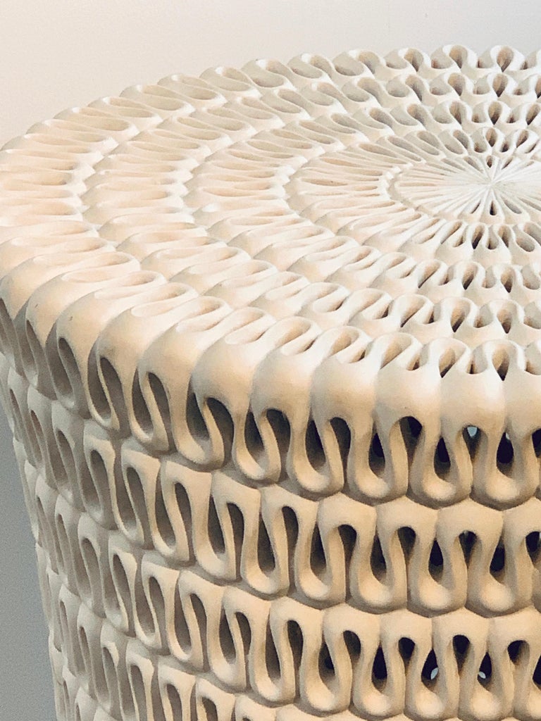 Modern Pierced Scroll Table Base For Sale at 1stDibs