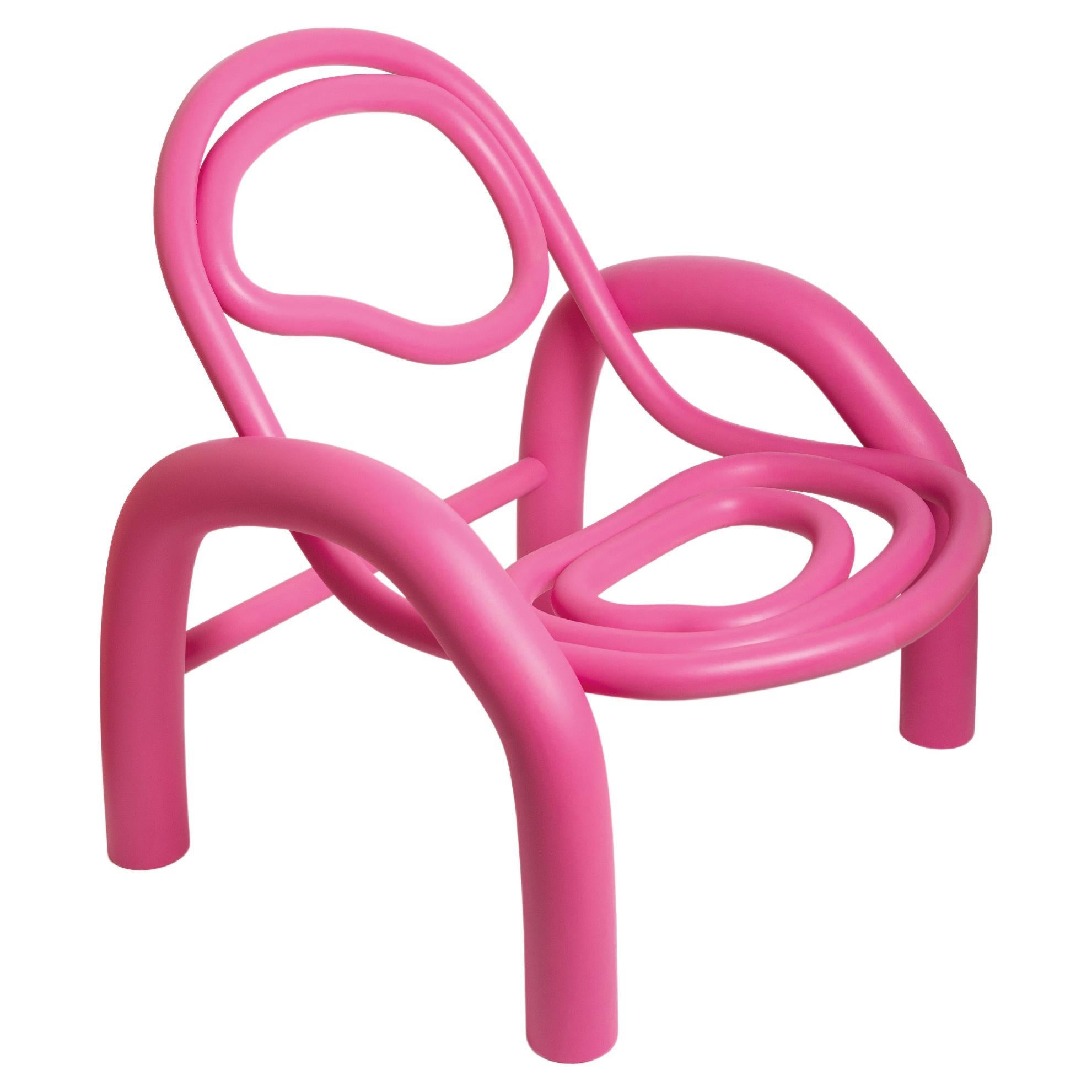 Innovative Chair – Fluid Design with Lighting Reflections and Bold ...