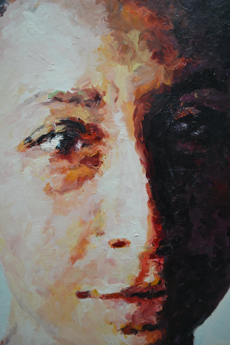 Modern Portrait of a Woman Titled Chilanga #1 by Winnipeg Artist Mark ...