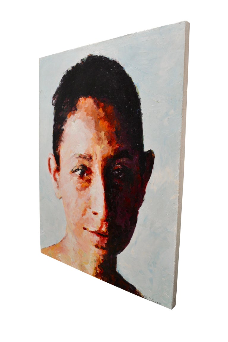 Modern Portrait of a Woman Titled Chilanga #1 by Winnipeg Artist Mark ...