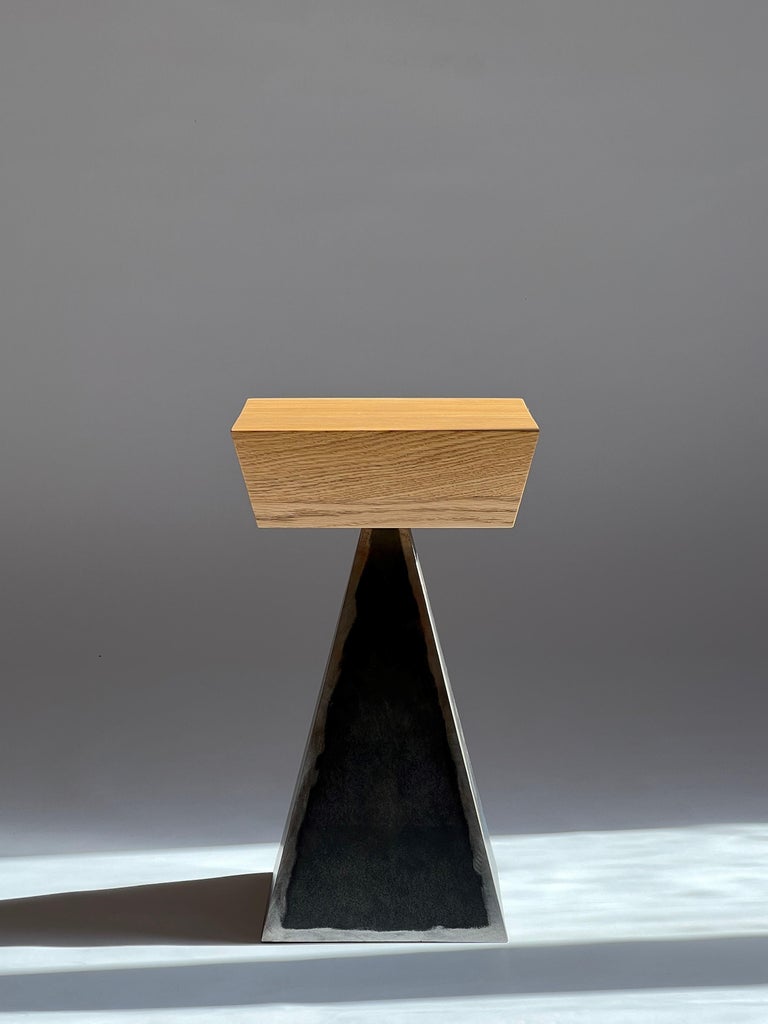 Modern Rotatable Side Table, Christmas Tree by Baker Street Boys, Raw ...