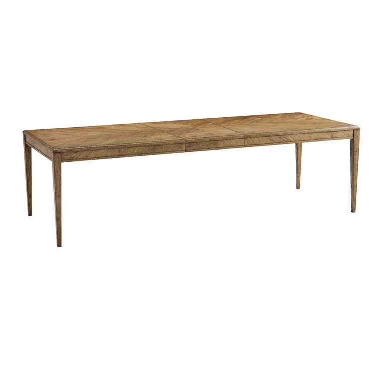 Modern Rustic Extending Dining Table For Sale at 1stDibs
