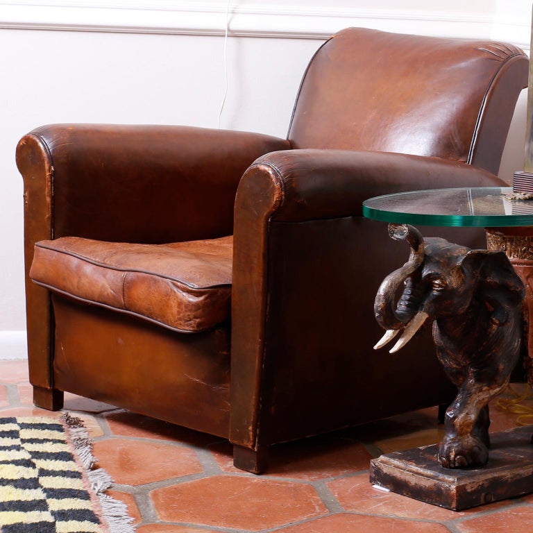 Modern Rustic Italian Mid-Century Elephant End Tables at 1stDibs