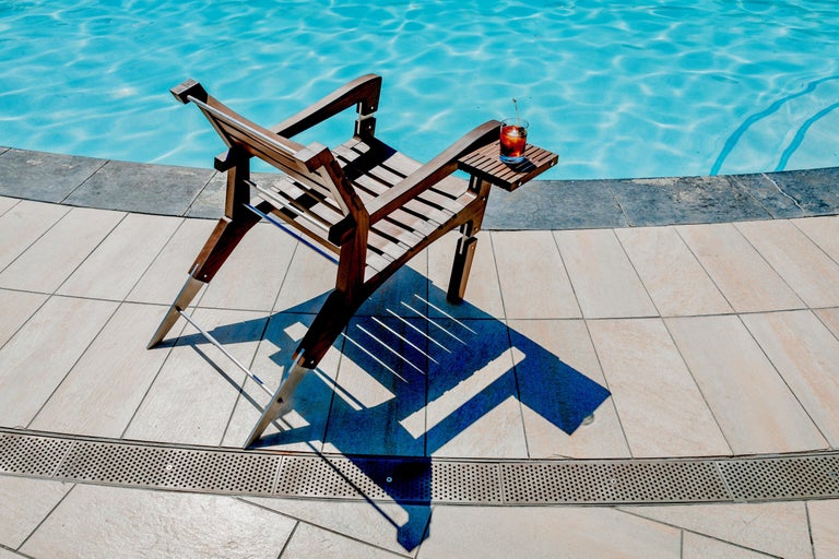 Modern Rustic Lounge Chair for Indoor or Outdoor Use Pool Chair For ...