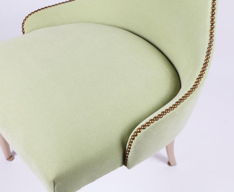 Modern Sage Green Desk Chair at 1stDibs | sage green chair, sage green ...