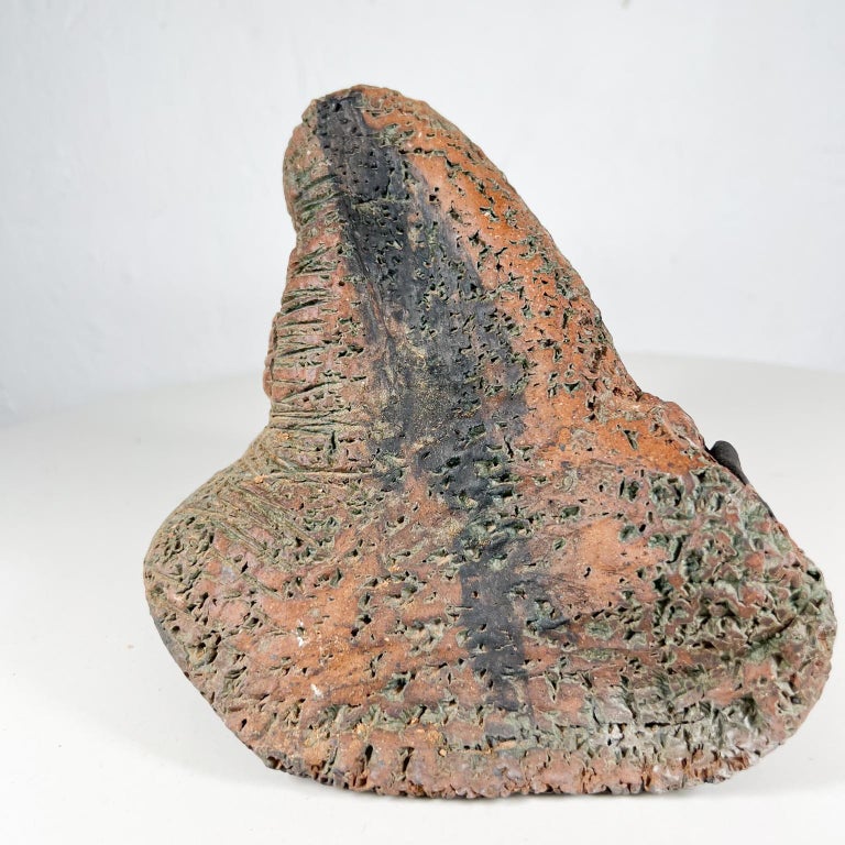 Modern Sculpturally Crafted Abstract Art Textured Sphere Pottery Four ...