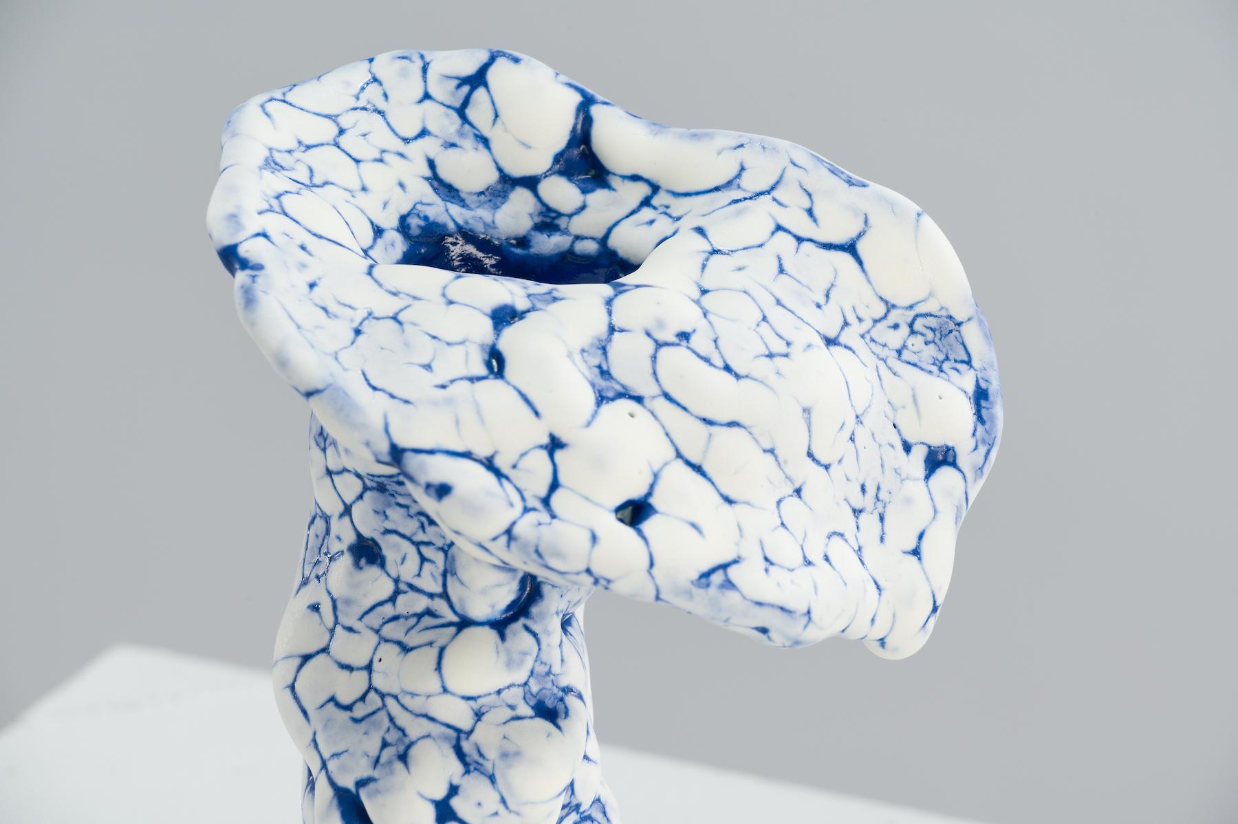 Icy Coral: Handmade Stoneware Sculpture by Emily Orta Organic Modern ...