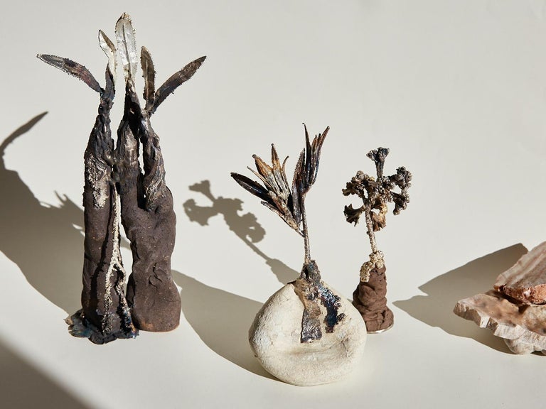 Modern Sculpture "Indoors Gardens #02" by María Ignacia Walker Ceramic ...