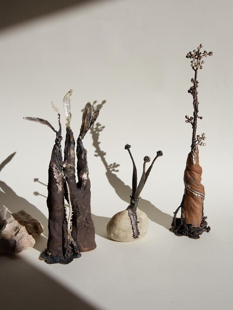 Modern Sculpture "Indoors Gardens #04" by María Ignacia Walker Ceramic ...