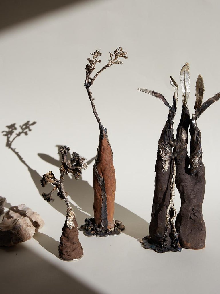 Modern Sculpture "Indoors Gardens #05" by María Ignacia Walker Ceramic ...