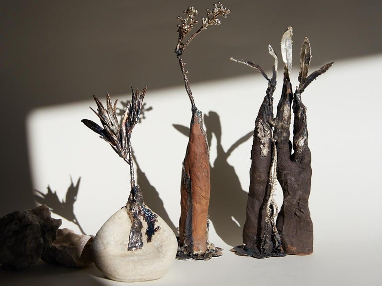 Modern Sculpture "Indoors Gardens #05" by María Ignacia Walker Ceramic ...