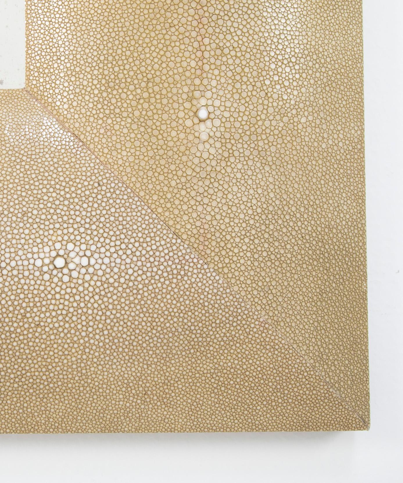 Modern Shagreen Rectangular Mirror at 1stDibs
