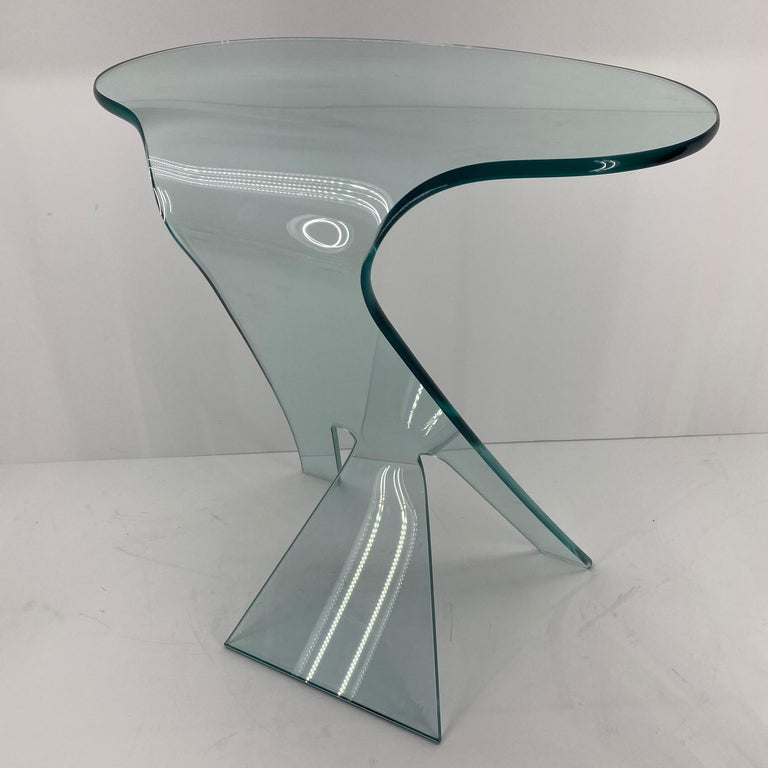 Modern Side Table Designed by Vittorio Livi For FIAM Italy at 1stDibs