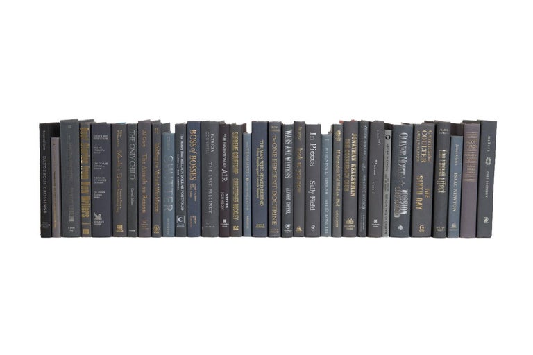 Modern Slate Book Wall, 10 LF For Sale at 1stDibs