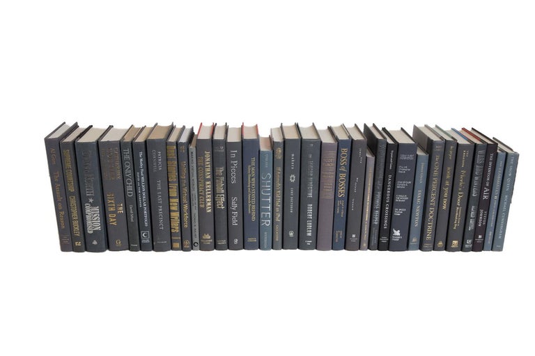 Modern Slate Book Wall, 10 LF For Sale at 1stDibs